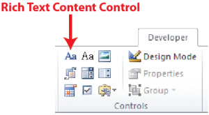 Word Content Controls « Wamblog
